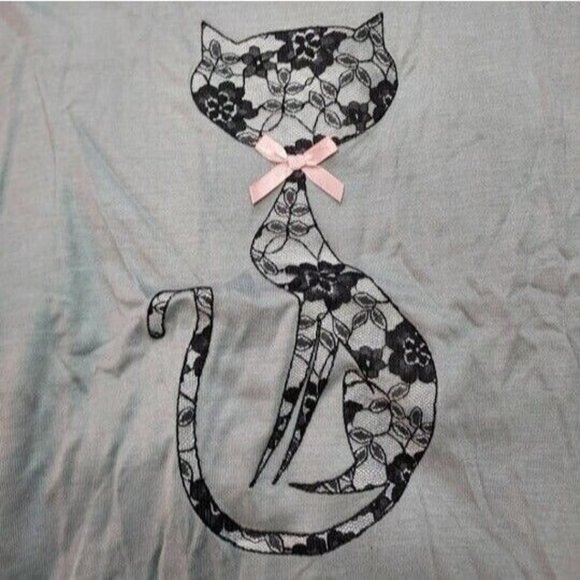 Mighty Fine | Tops | Vintage French Kitty By Mighty Fine Womens Top ...